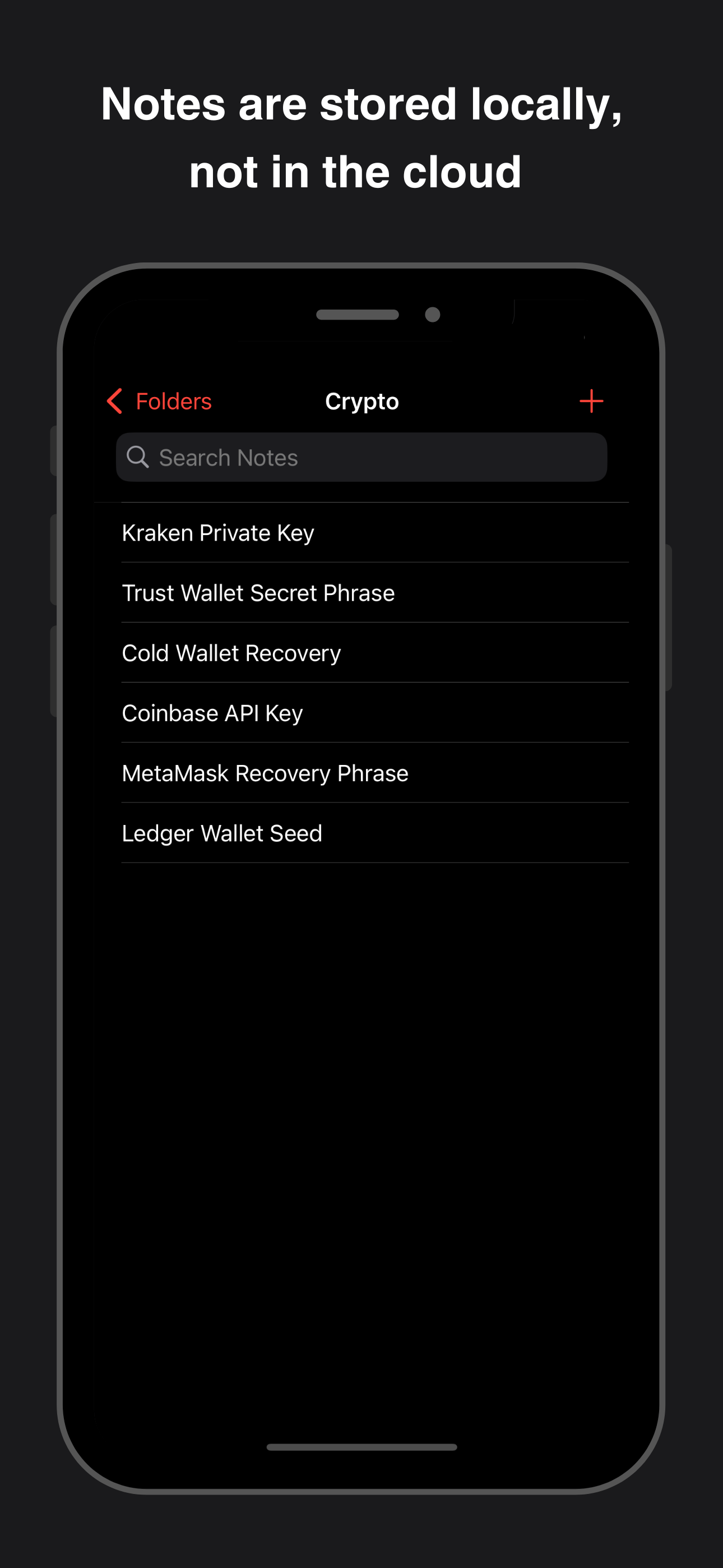 CalcPlus – Hidden Notes Vault